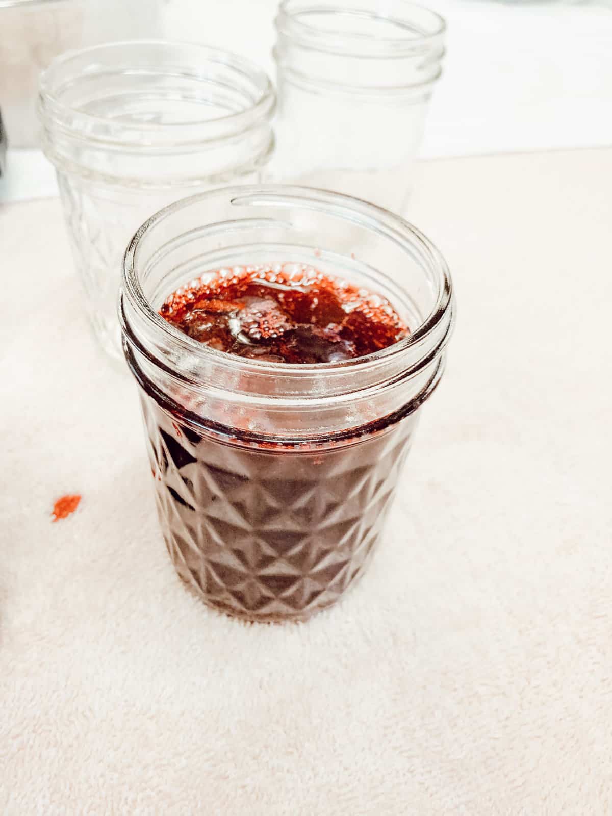 The BEST Homemade Raspberry Jelly - Mornings on Macedonia