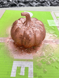 DIY Mercury Glass Pumpkins - Mornings on Macedonia