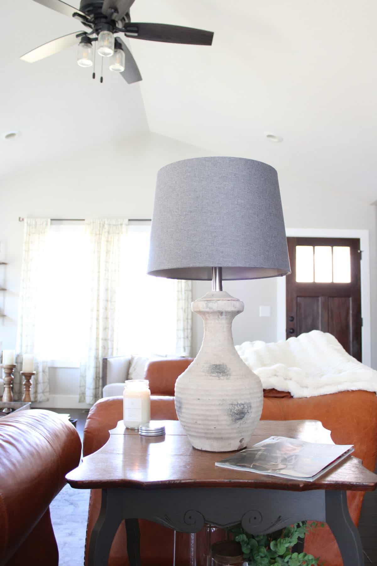 DIY Corner Table - Mornings on Macedonia