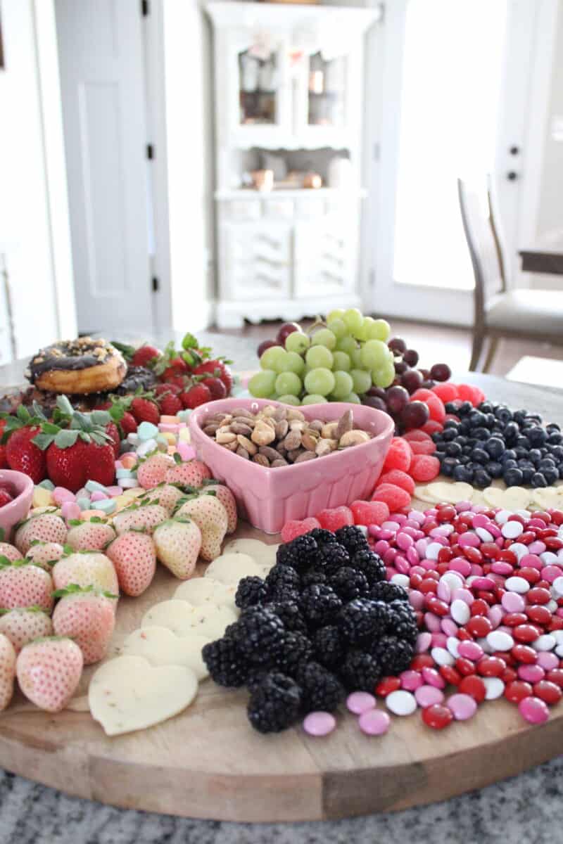 Valentine's Day Charcuterie Board - Mornings on Macedonia