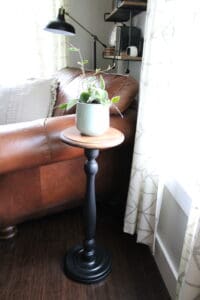 DIY Plant Stand Refresh With Black Dog Salvage Paint - Mornings on ...