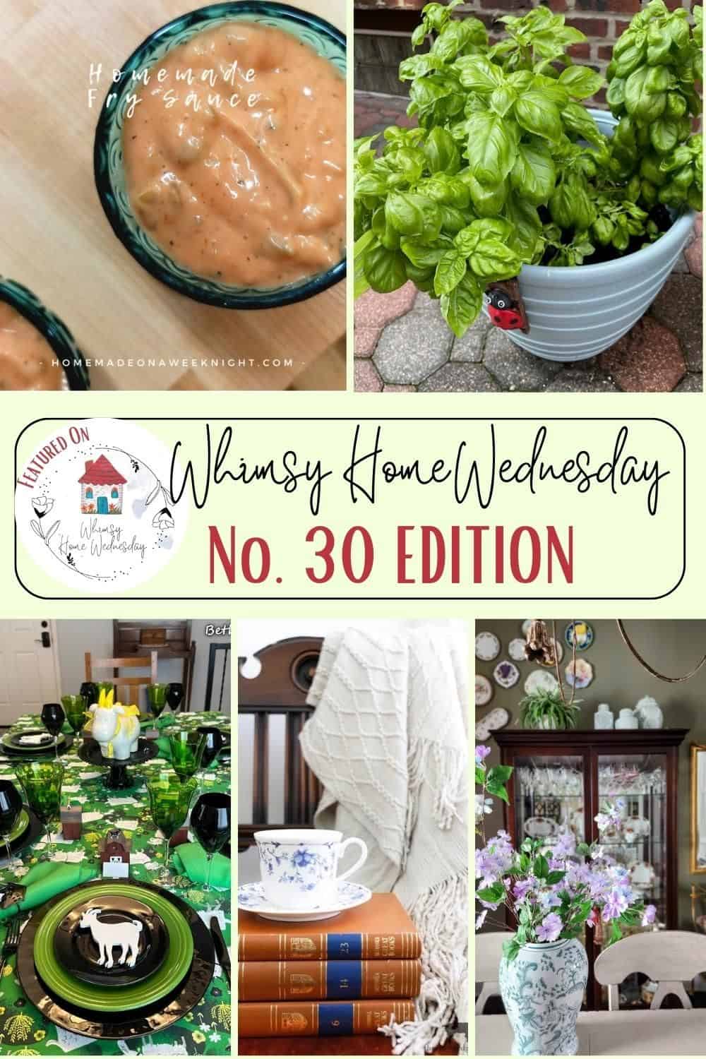 Whimsy Home Wednesday 30 - Mornings on Macedonia