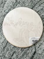 DIY Hi Pumpkin Wreath Sign - Mornings on Macedonia