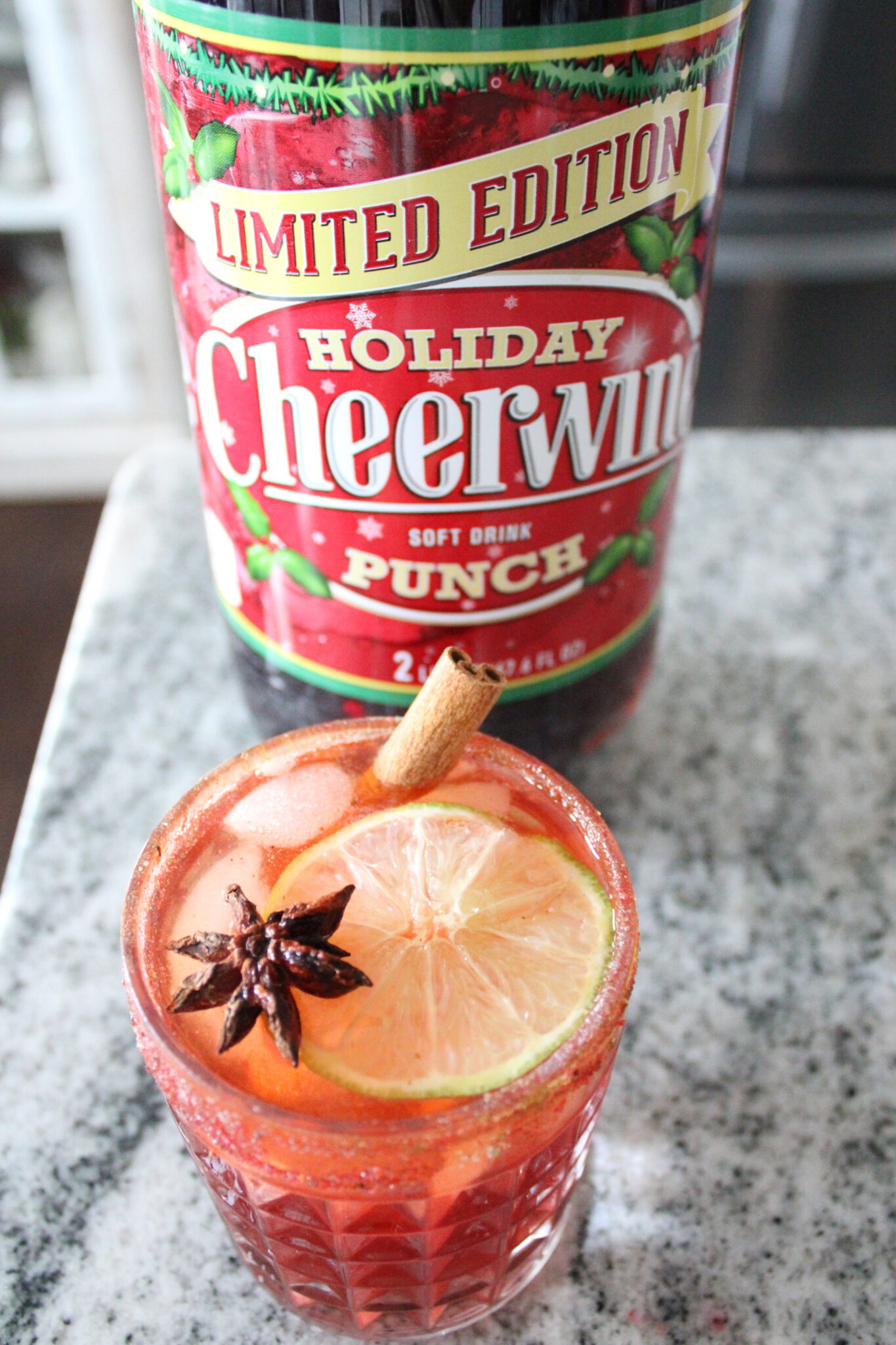Christmas Cheerwine Mocktail Recipes - Mornings on Macedonia