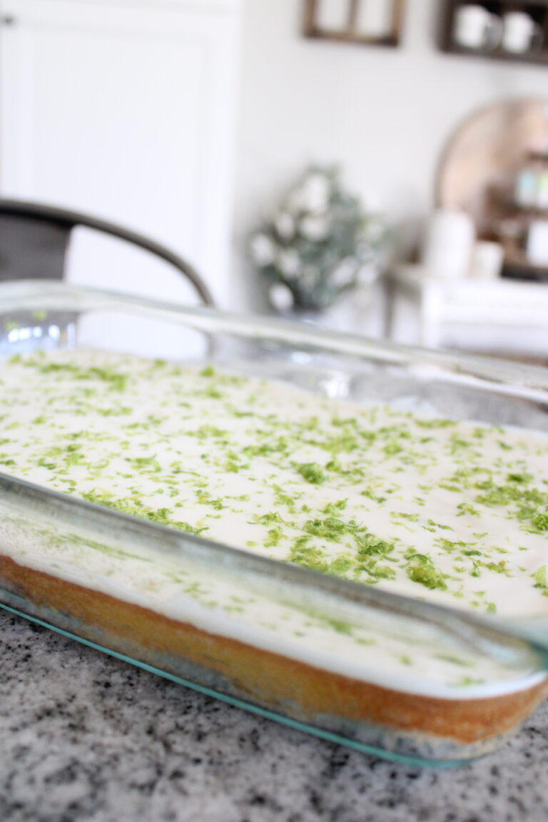 Key Lime Frosting Recipe - Mornings on Macedonia