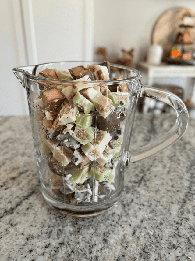 Leftover Halloween Candy Cookies Recipe - Mornings on Macedonia