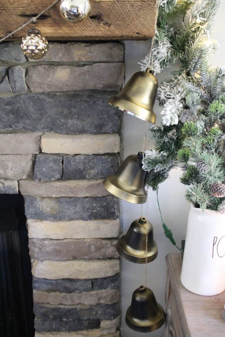 DIY Christmas Bells - Mornings on Macedonia