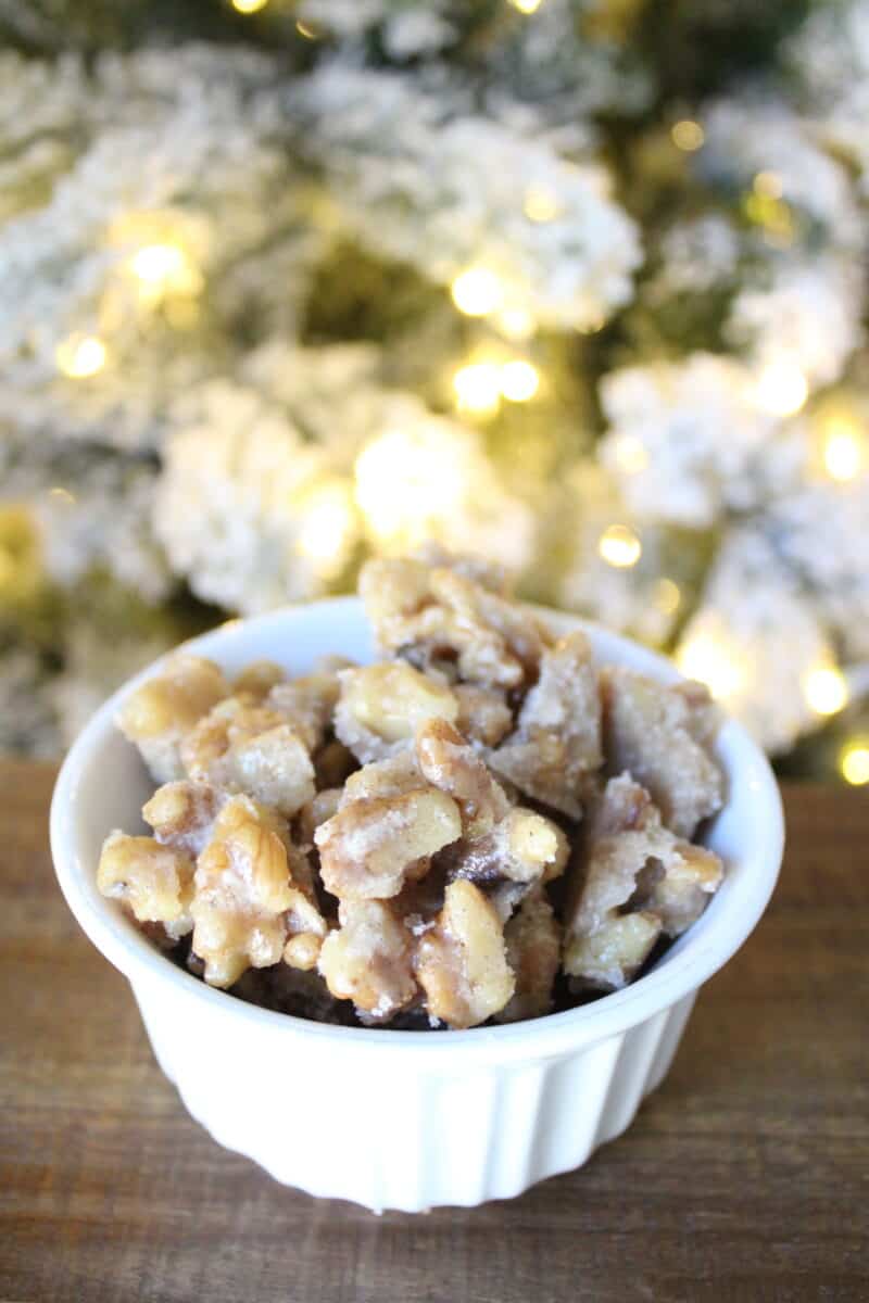 Candied California Walnuts Recipe - Mornings on Macedonia