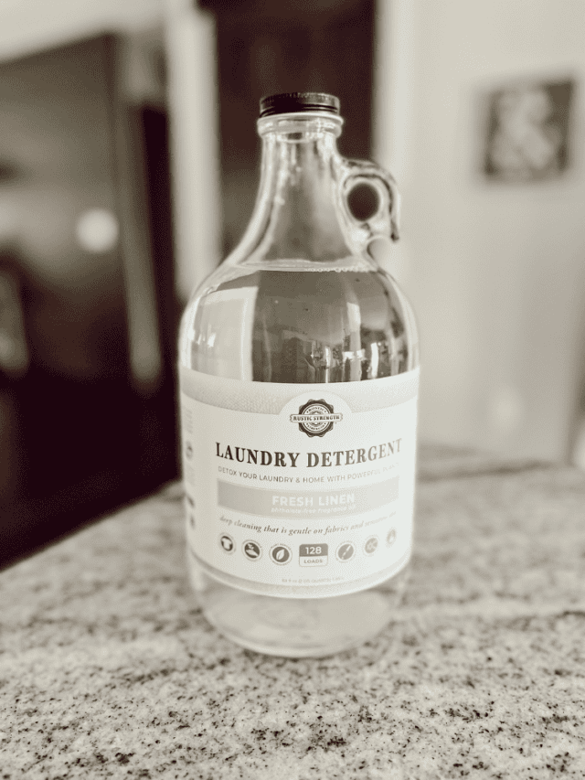 The Best Allergy Free Laundry Detergent - Mornings on Macedonia